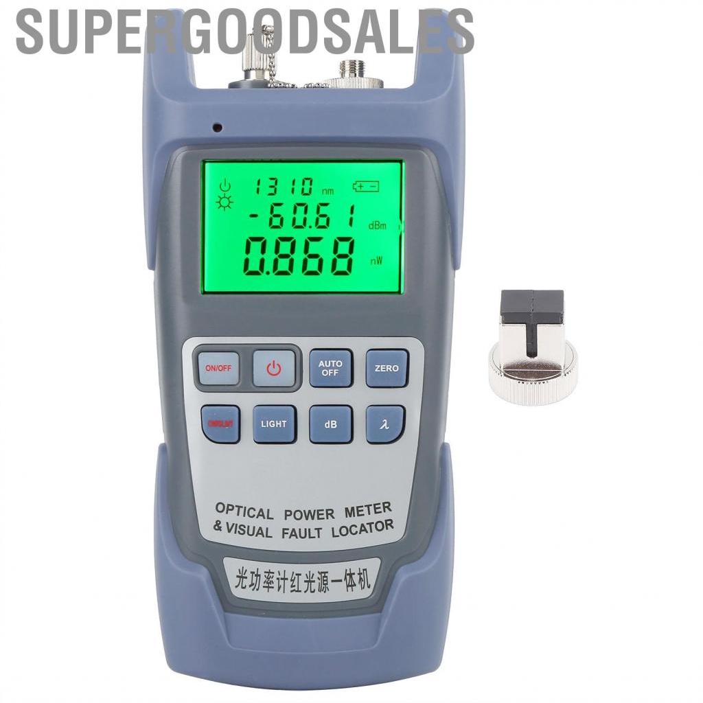 Supergoodsales Optical Cable Tester 5km 1MW Power Meter Handheld Red ...