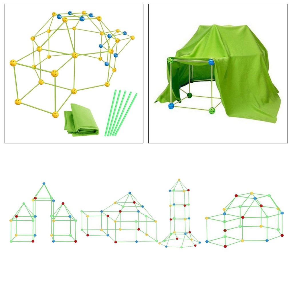 [unjitsh] Diy ชุดเด็กอายุ 4-8 ชายหญิงลูกบอลและ Sticks Igloo Refuge ...