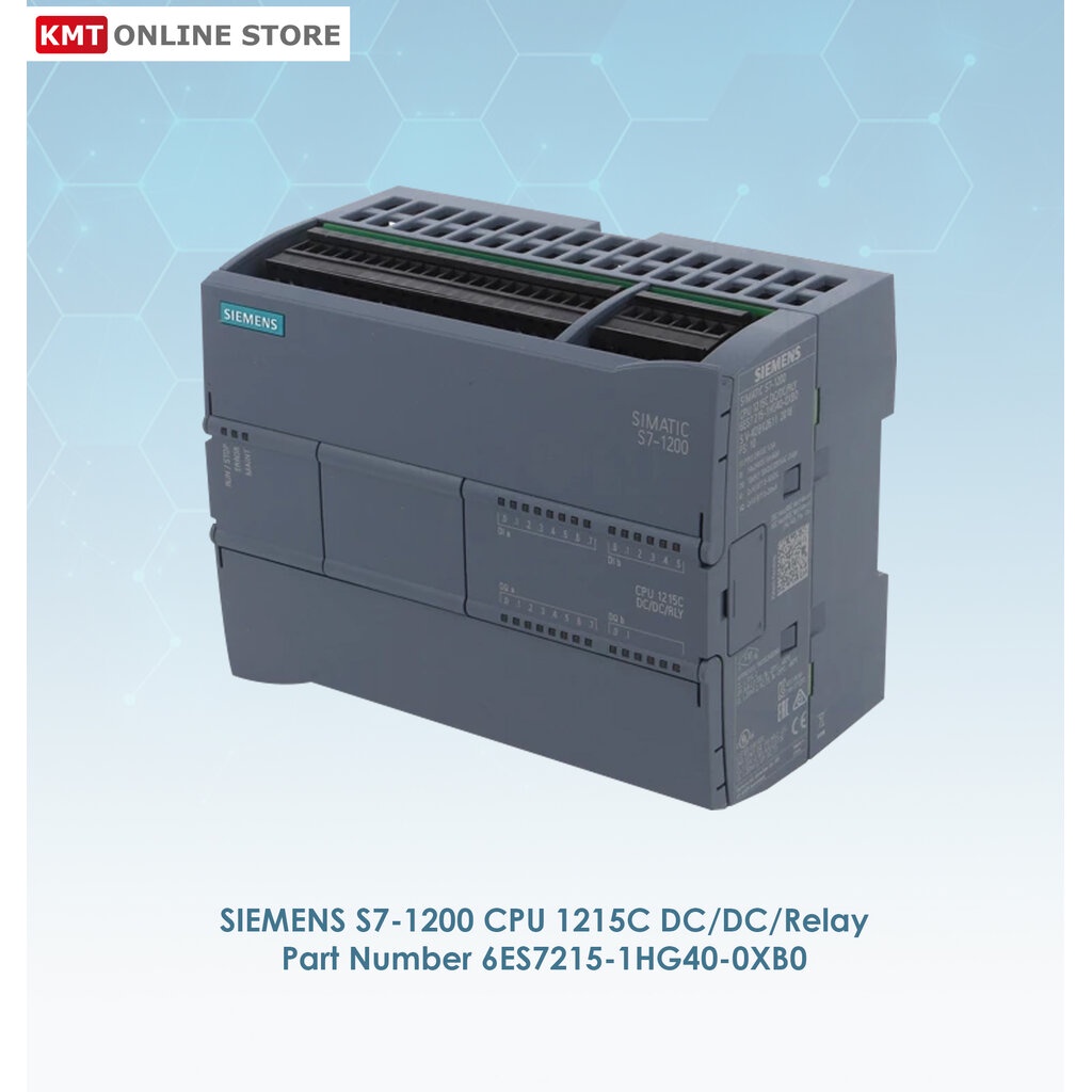 SIEMENS S7-1200 CPU 1215C DC/DC/Relay | Shopee Thailand