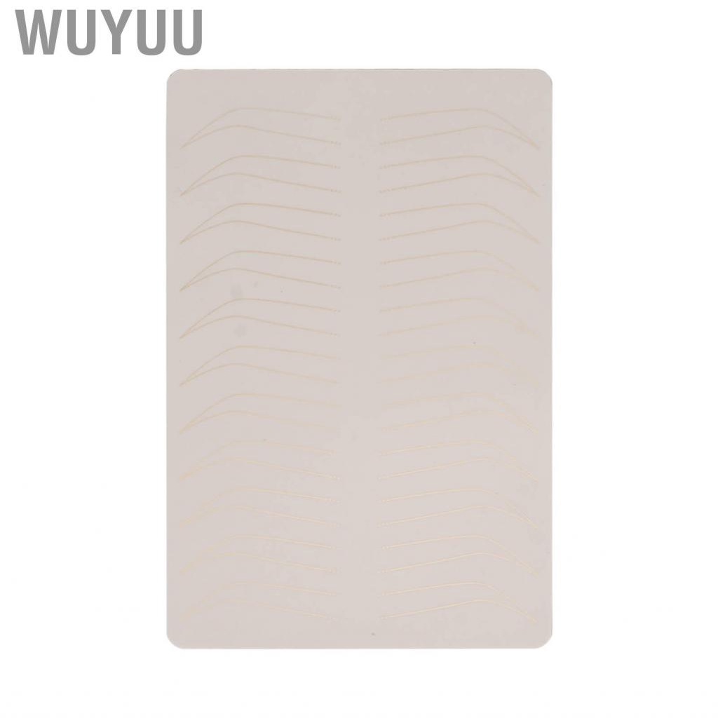 Wuyuu Microblading Practice Skin Sheet Fake for Beauty Salon | Shopee ...
