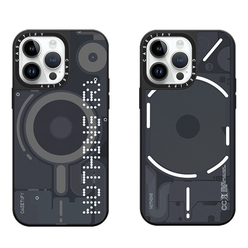 Nothing เคสโทรศัพท์มือถือ PC แบบแข็ง ชุบกระจก CASETIFY สําหรับ iPhone 15 14 11 12 13 Pro 15Pro ...