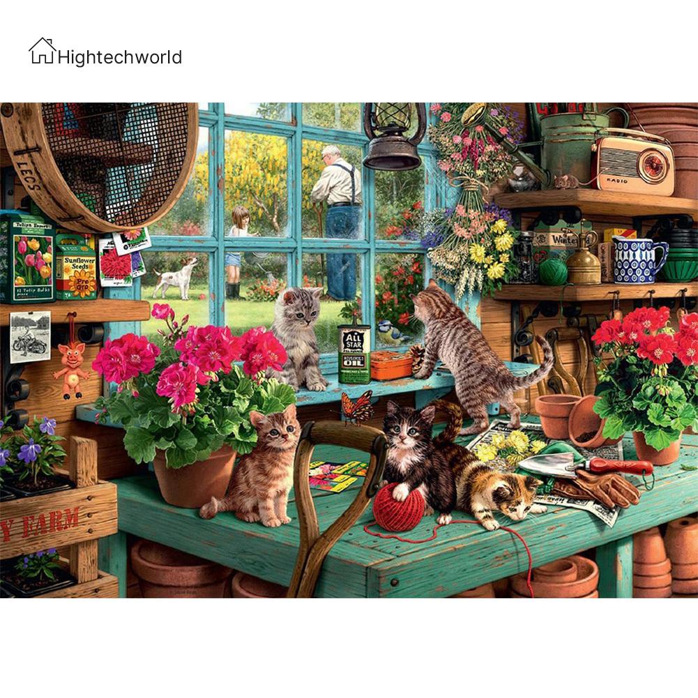 [Hightechworld.th] ภาพวาดปักเพชร พลอยเทียม ทรงกลม ลายข้อความ G1ST DIY | Shopee Thailand