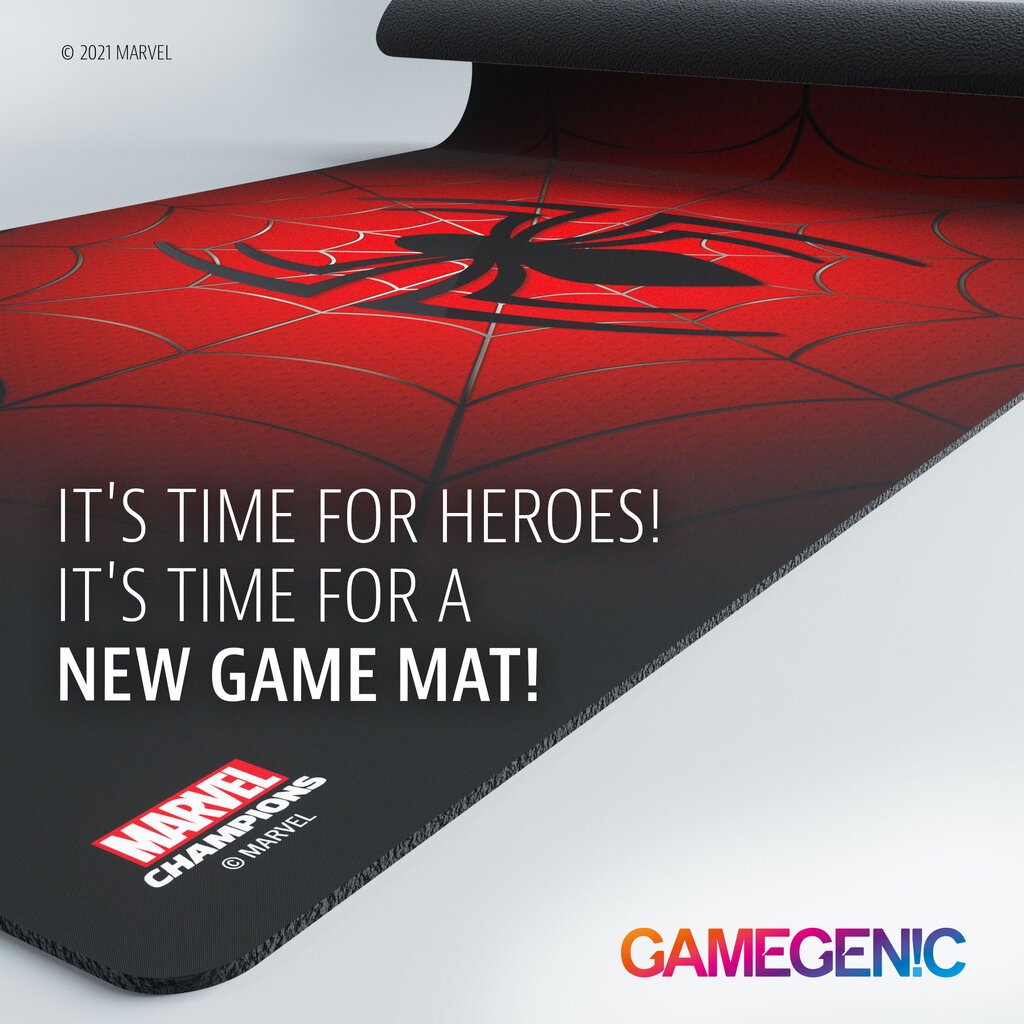 Gamegenic - Marvel Champions - Game mat - Spider Man แผ่นรองเล่นเกม ...