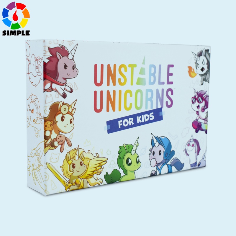 Unstable Games - Unstable Unicorns for Kids Edition Base Game - A ...