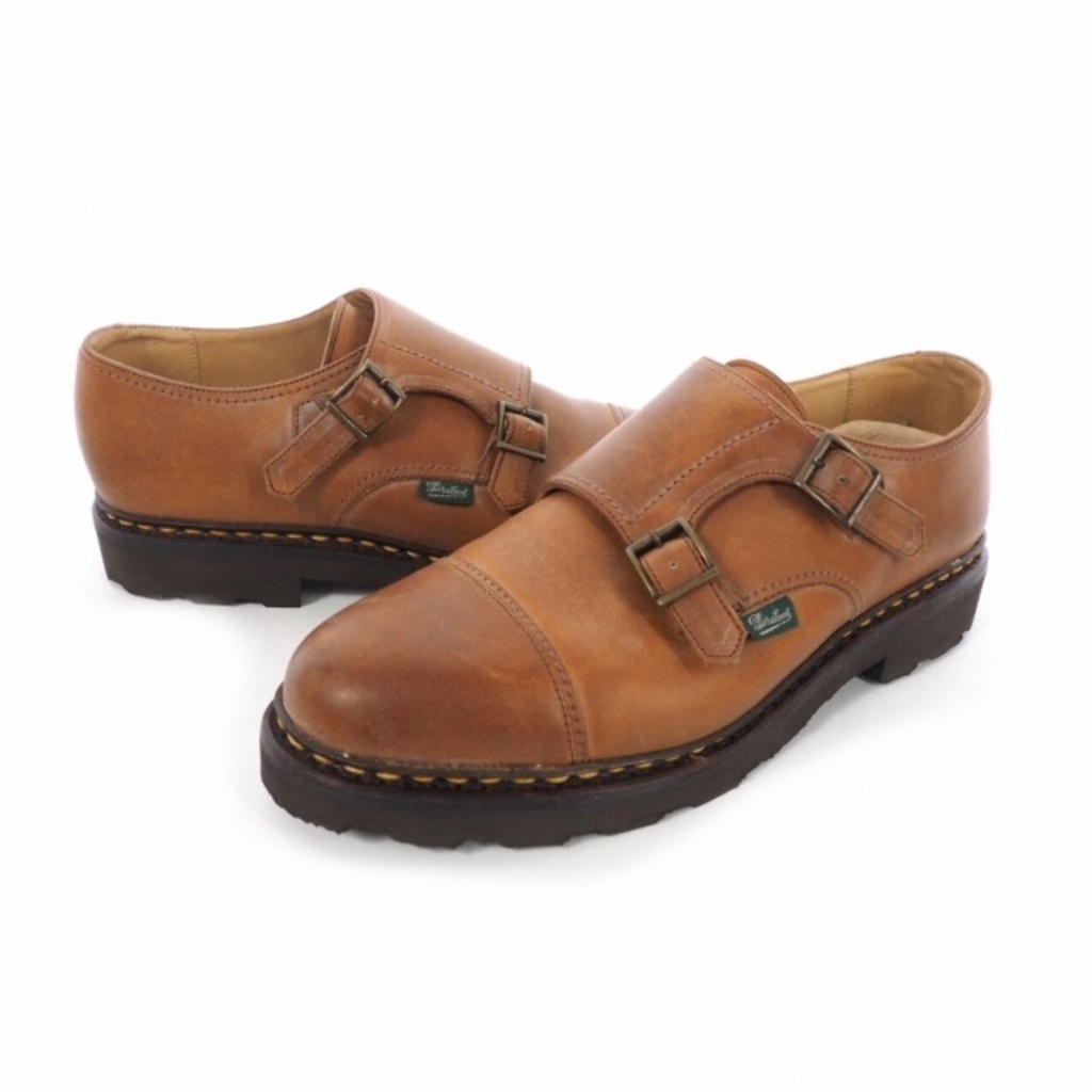 Paraboot Paraboot 5078 Double Monk Strap Leather Shoes Direct from ...