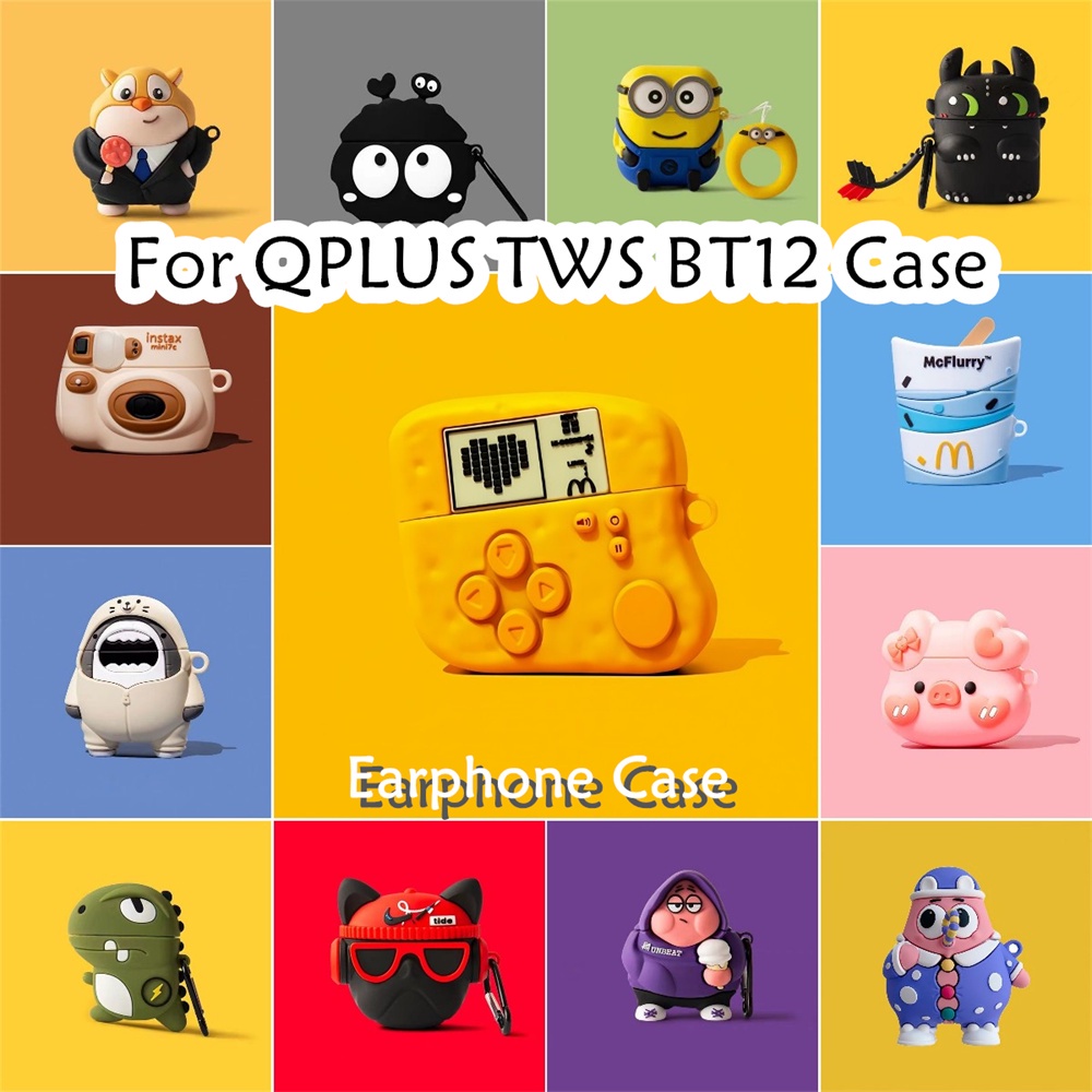 【3Cideas】นําไปใช้กับ QPLUS TWS BT12 เคส Case เคสหูฟัง การ์ตูนน่ารัก ...