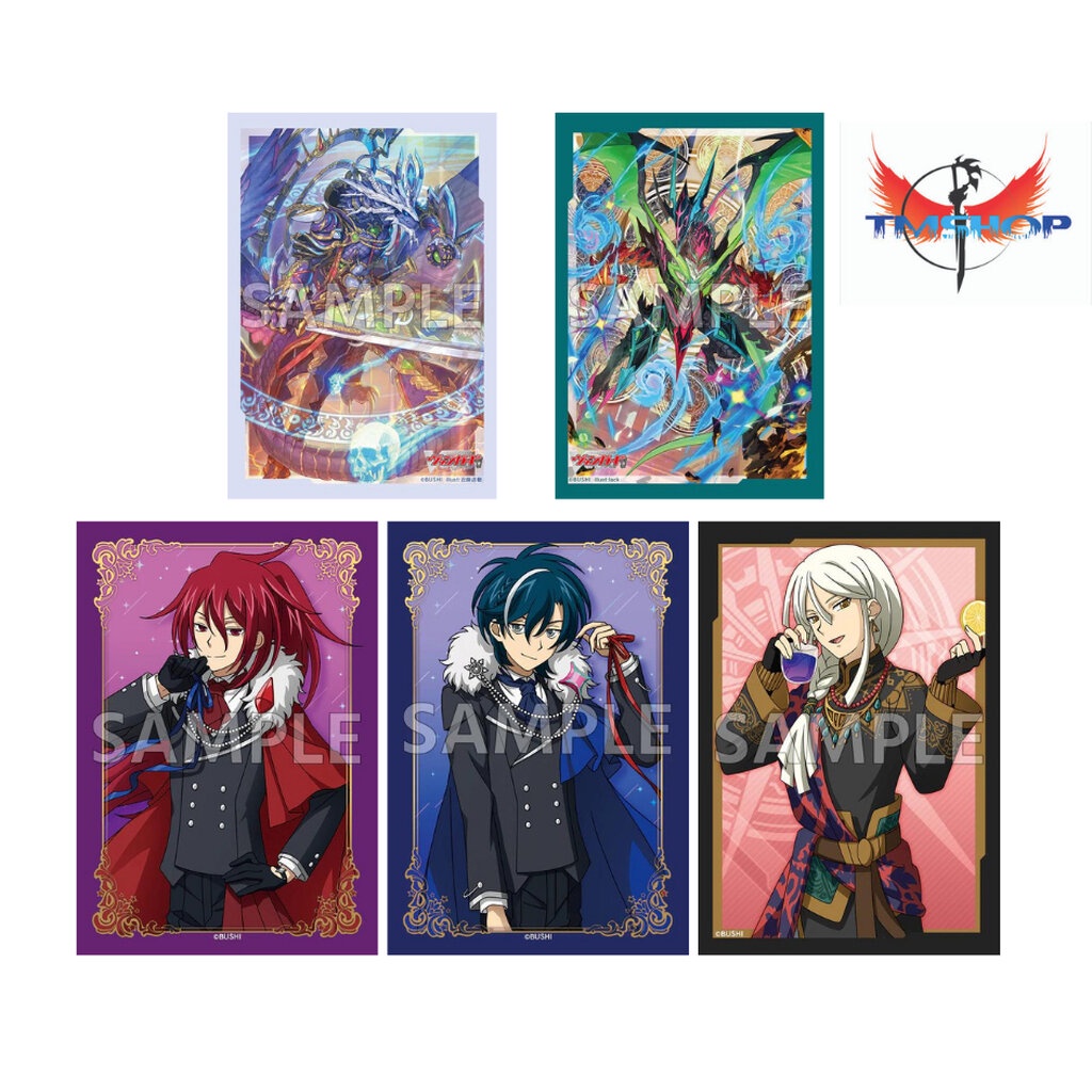 Bushiroad Sleeve Collection Mini Vanguard:Shiranui,Luard,Ren ,Kazuma ...