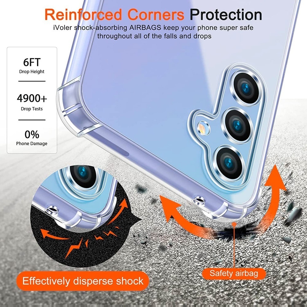 Case For A36 A56 A06/A16/A35/A25/A15/A55 5G เคส กันกระแทก Samsung Gaxlay A05 / A05s A04 A04S A14 ...
