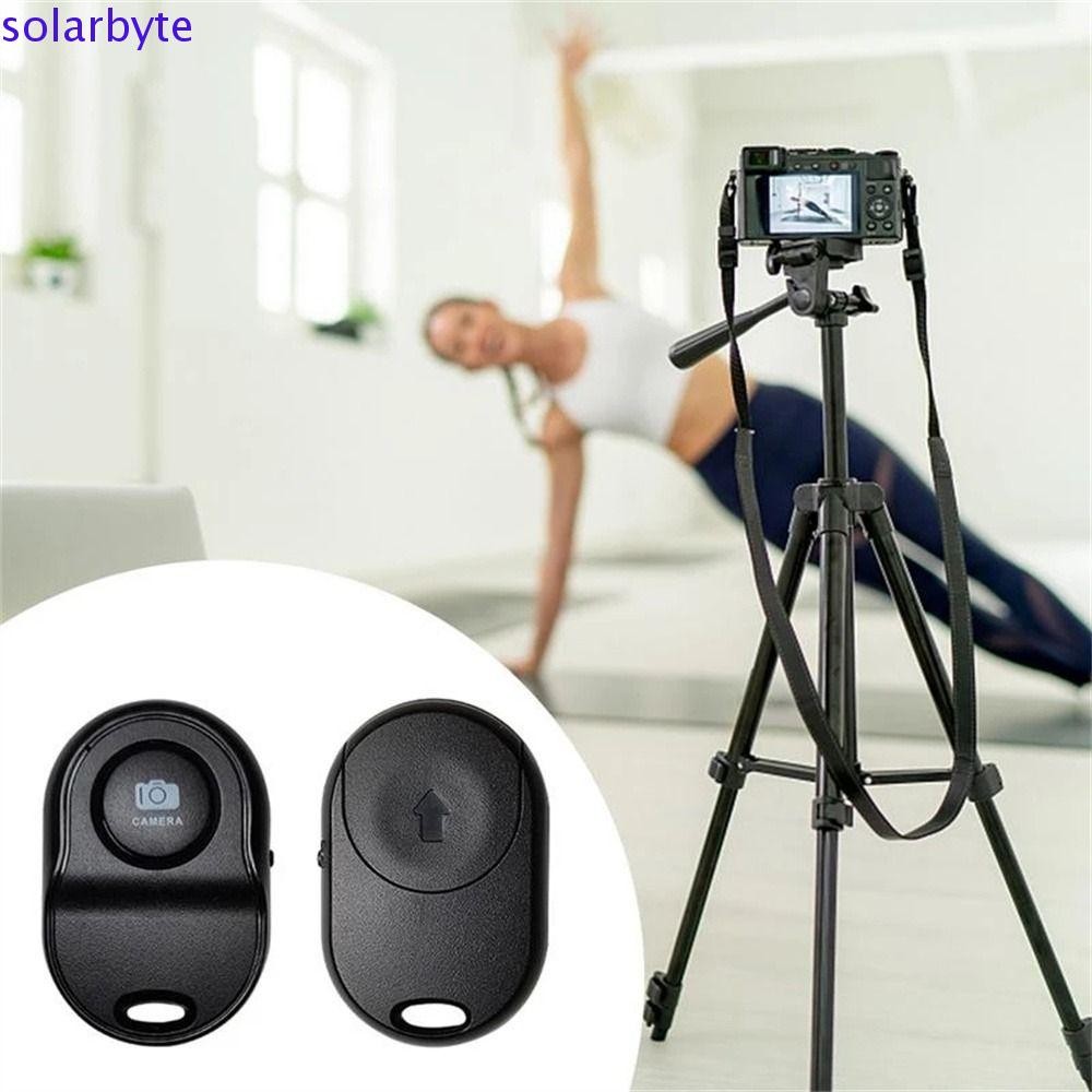 Solarbyte รีโมทคอนโทรลบลูทูธ Universal Bluetooth ไร้สายกล้องชัตเตอร์ชัตเตอร์ชัตเตอร์โทรศัพท์มือ ...