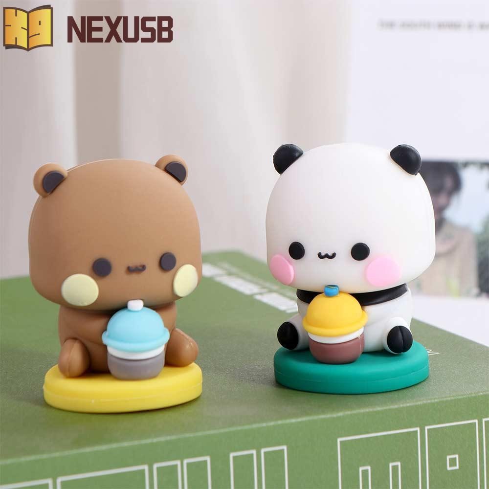 Nexusbeam Bubu Dudu Panda Bear รูป, อะนิเมะรูปสะสม Panda Bubu Dudu รูปตุ๊กตา, ของขวัญเด็ก Panda ...