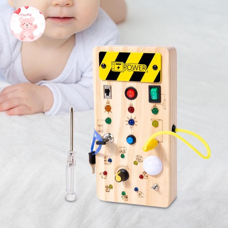 [Whbadguy] Led Busy Board Busy Board ในร่มเล่นเกมก่อนวัยเรียนกิจกรรมการ ...