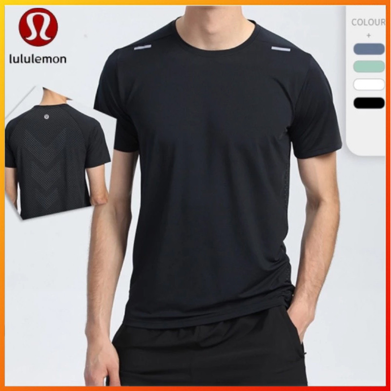 Lululemon Sophisticated Short-Sleeved Garments for Male Yoga ...