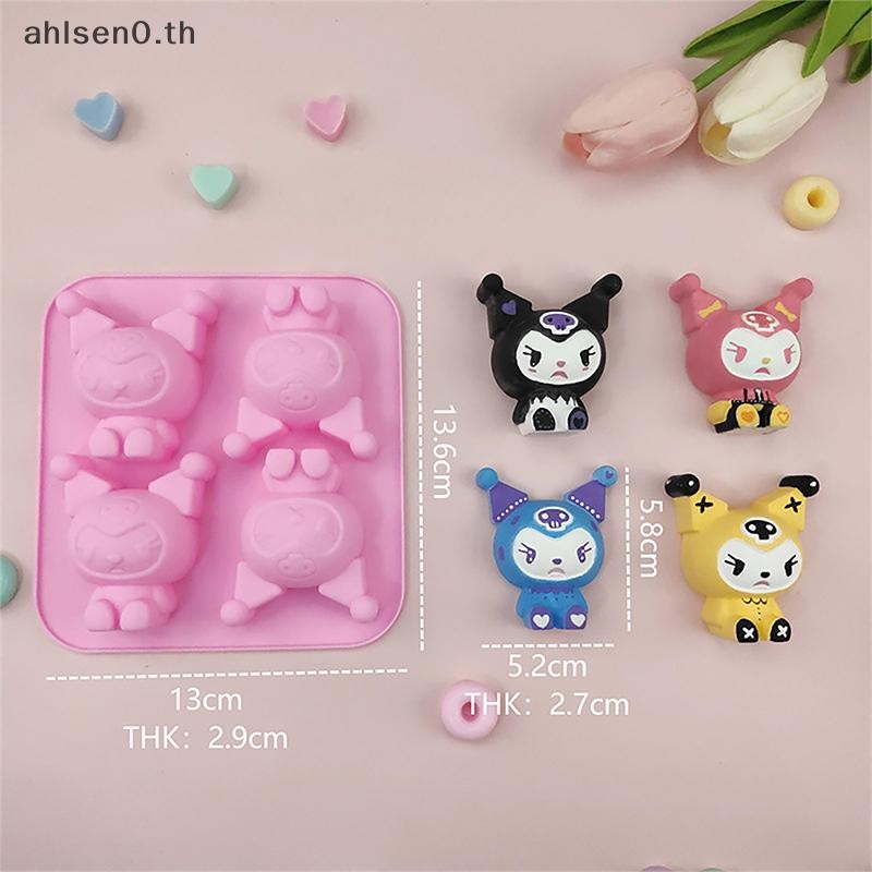 Ahlsen0 Sanrio บิสกิต Mould เครื่องตัดคุกกี้การ์ตูน 3D ฤดูร้อนแม่พิมพ์น้ําแข็งซิลิโคนเบเกอรี่ ...
