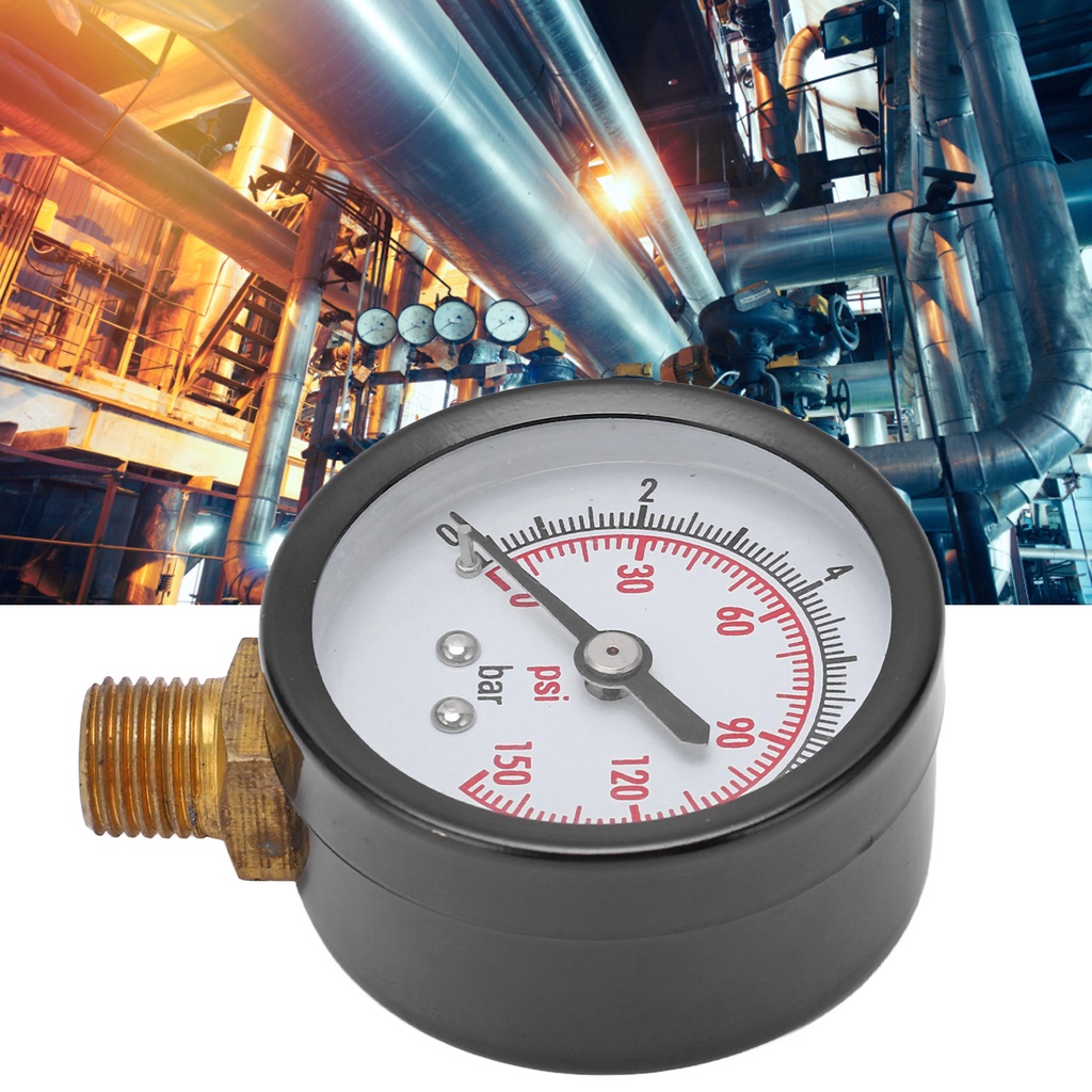 Pressure Gauge เกจวัดแรงดัน ยึดล่าง 0-150 PSI (10 bar) 2 นิ้ว | Shopee Thailand