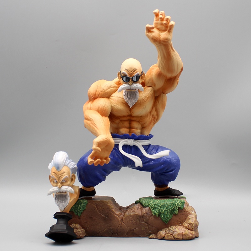 ฟิกเกอร์ Dragon Ball Z Kamehameha Muscle Master Roshi GK Stateu ขนาด 27 ...