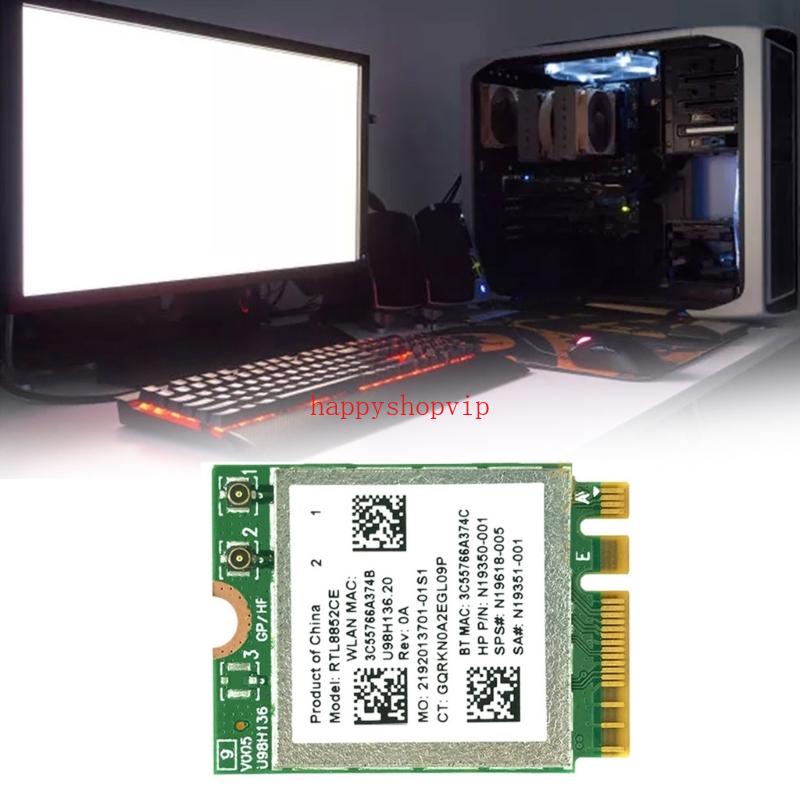 Hsv RTL8852CE M 2 NGFF อะแดปเตอร์ไร้สาย 2 4 5 6Ghz บลูทูธ 5 3 5400Mbps ...