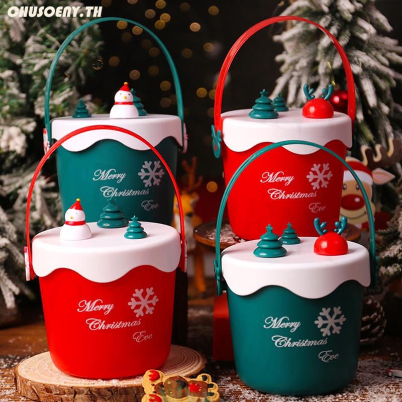 New Christmas Box Safe Fruit Gift Box Christmas Snowman Gift Box ...