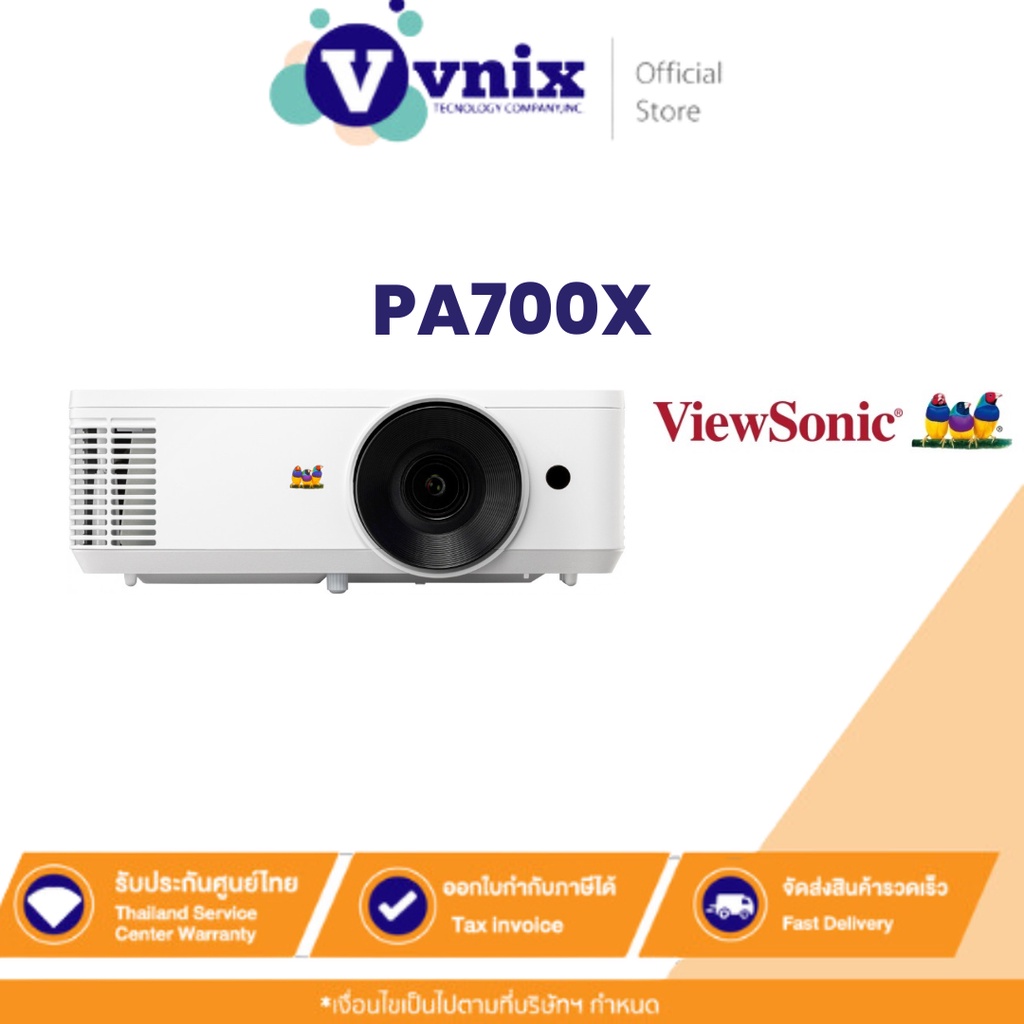 VIEWSONIC PA700X โปรเจคเตอร์ 4,500 ANSI Lumens XGA Business & Education ...