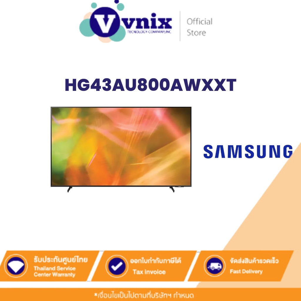 Samsung HG43AU800AWXXT TV 43" Full HD ,HDMI , USB By Vnix Group ...