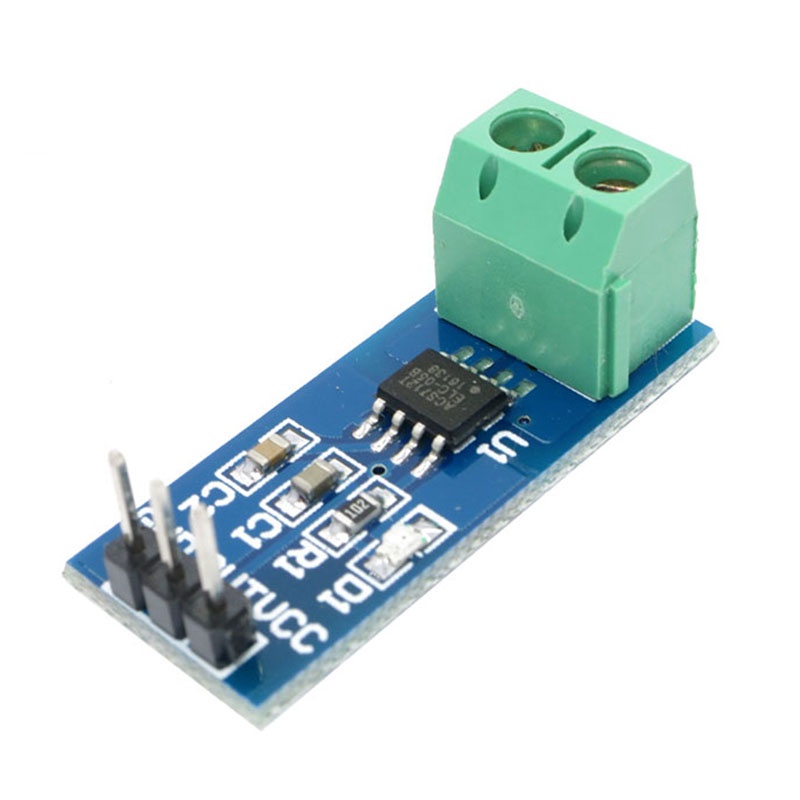 โมดูลเซนเซอร์ตรวจจับกระแสไฟ 5A 20A 30A ACS712 สําหรับ Arduino AC DC ...