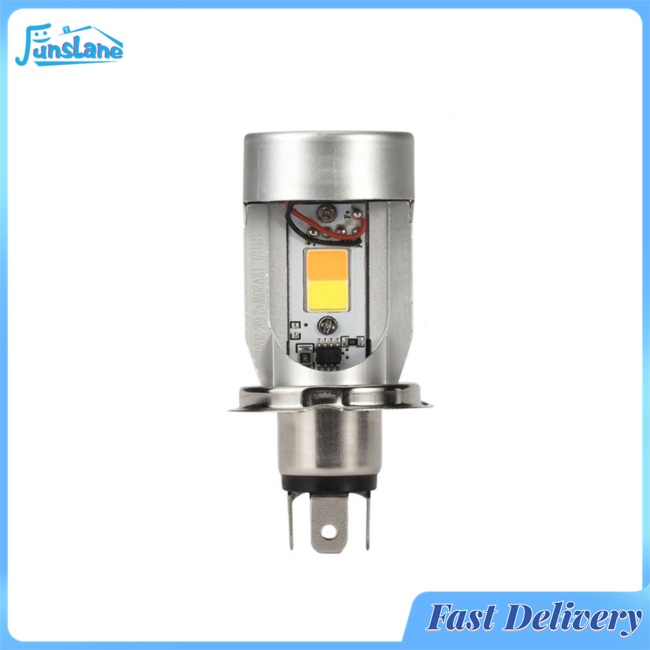 Funslane หลอดไฟหน้า LED H4 COB 2000LM กระจายความร้อน สว่างมาก IP65 กันน้ํา | Shopee Thailand