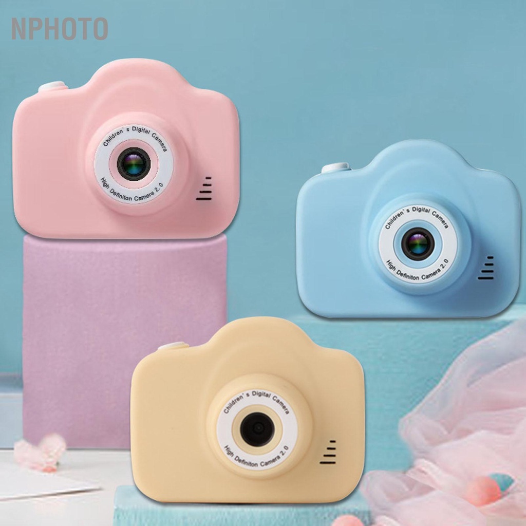 Nphoto กล้องดิจิตอล 40MP HD แบบชาร์จไฟได้แบบพกพาสำหรับเด็กสำหรับการถ่าย ...