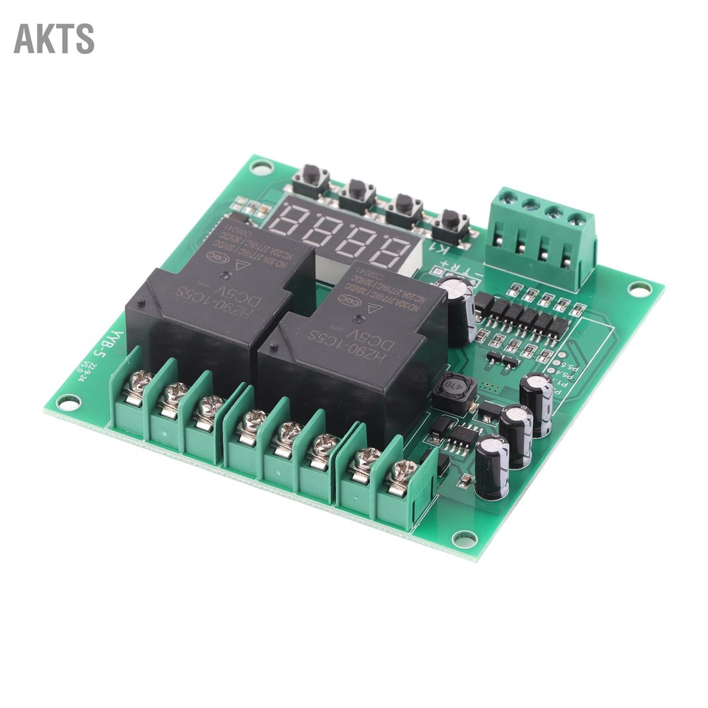 AKTS YYB-5 12v 24v บอร์ดควบคุมมอเตอร์เดินหน้า / ถอยหลัง โมดูลวงจรไทม์ ...