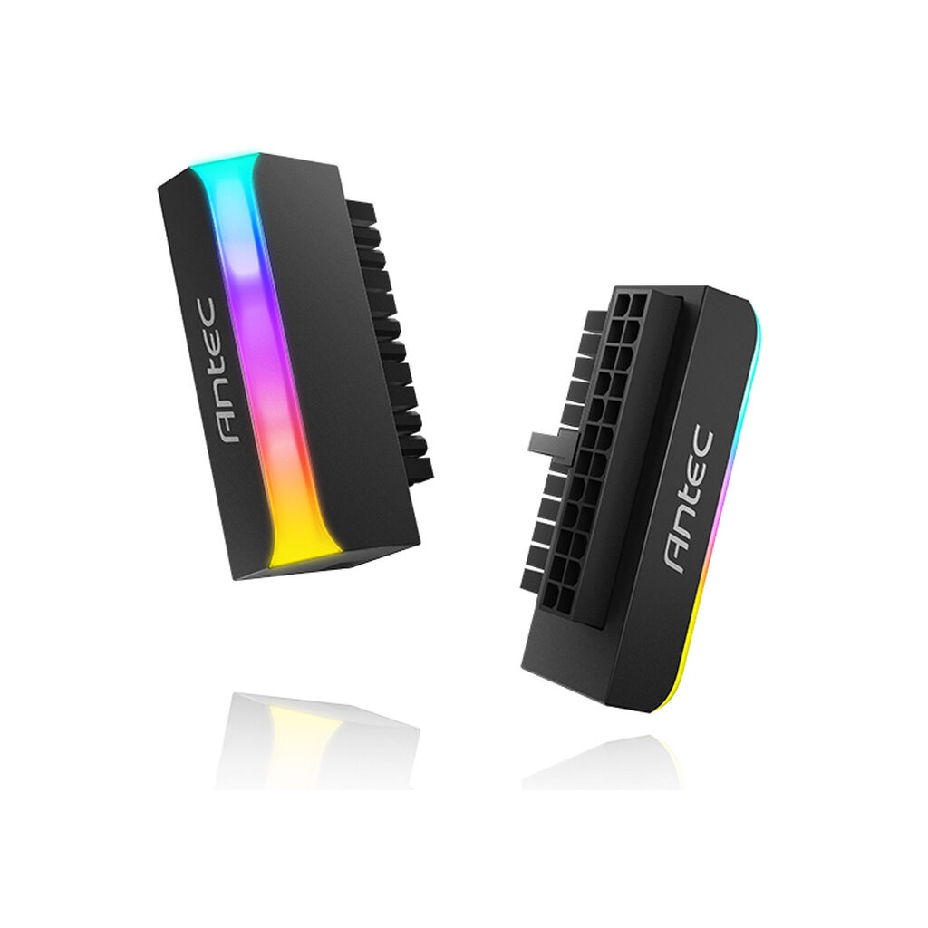 ANTEC 24-Pin 90 Degree Adapter 5V 3-Pin ARGB ATX Connector หัวต่อ 24 ...