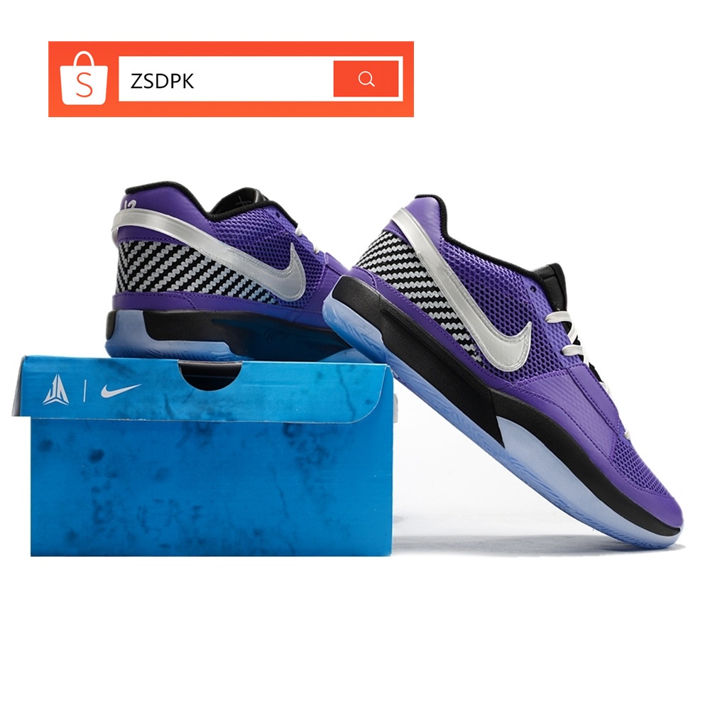 100% Original Nike Ja Morant Ja 1 Purple Temetrius Jamel Morant Basketball Shoes For Men ...