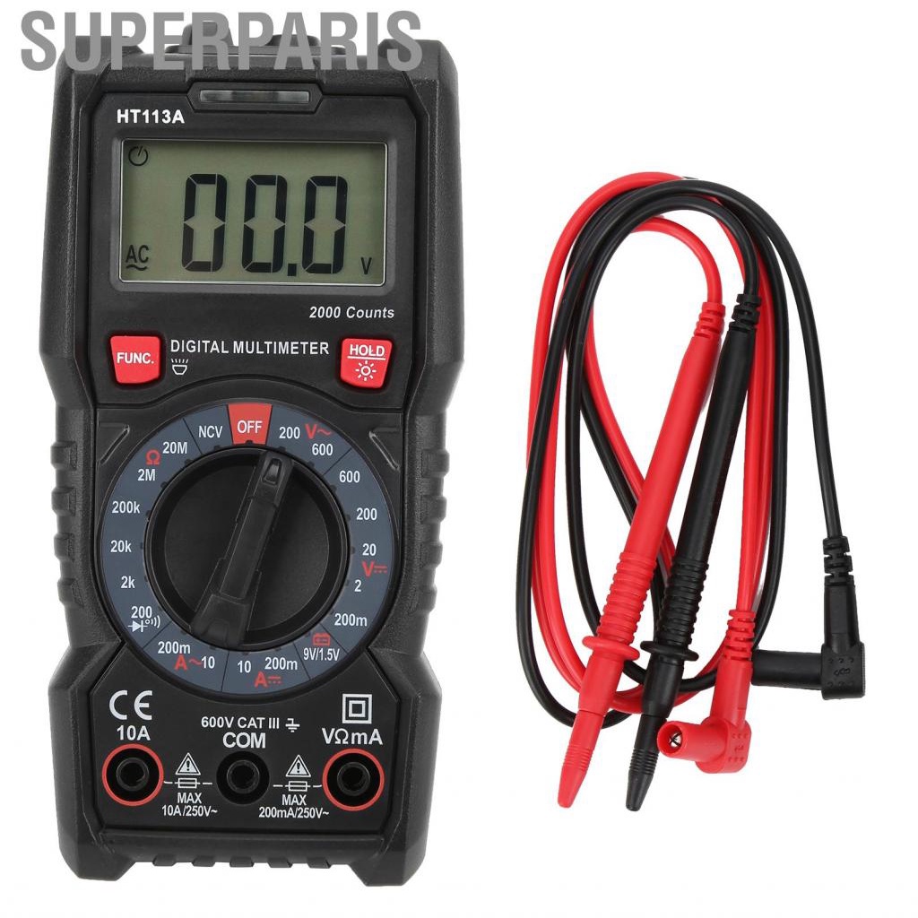 Superparis Smart Multimeter Integrated Storage Design Digital for ...