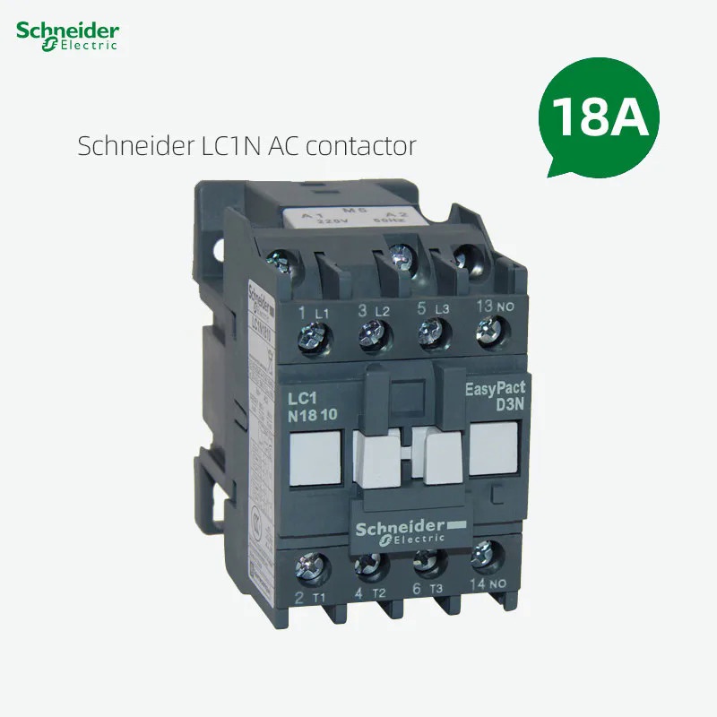 Schneider คอยล์ควบคุมแรงดันไฟฟ้า LC1N AC LC1N1210 LC1N1810: 220VAC 380VAC 1NO 1NC | Shopee Thailand