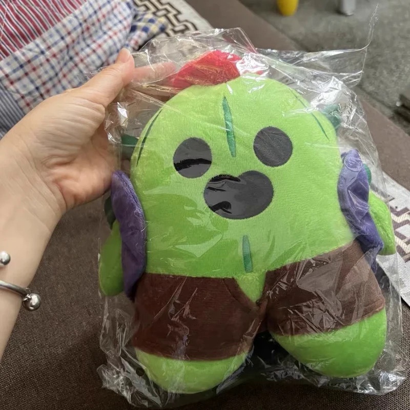 Coc 25 ซม.Supercell Leon Spike Plush ของเล่นผ้าฝ้ายหมอนตุ๊กตาเกมตัว ...
