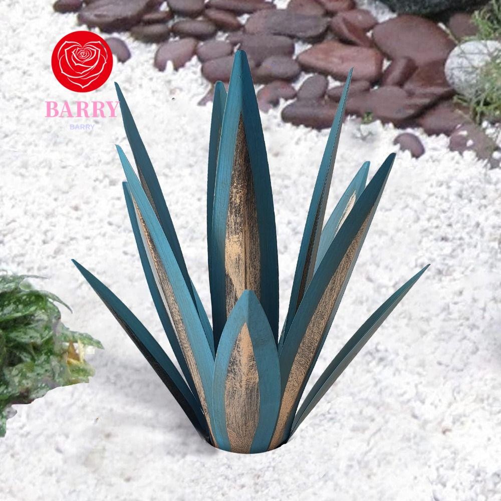 Barry Garden Agave เครื่องประดับ, รูปปั้น Agave ประดิษฐ์กันน้ําทํามือ ...