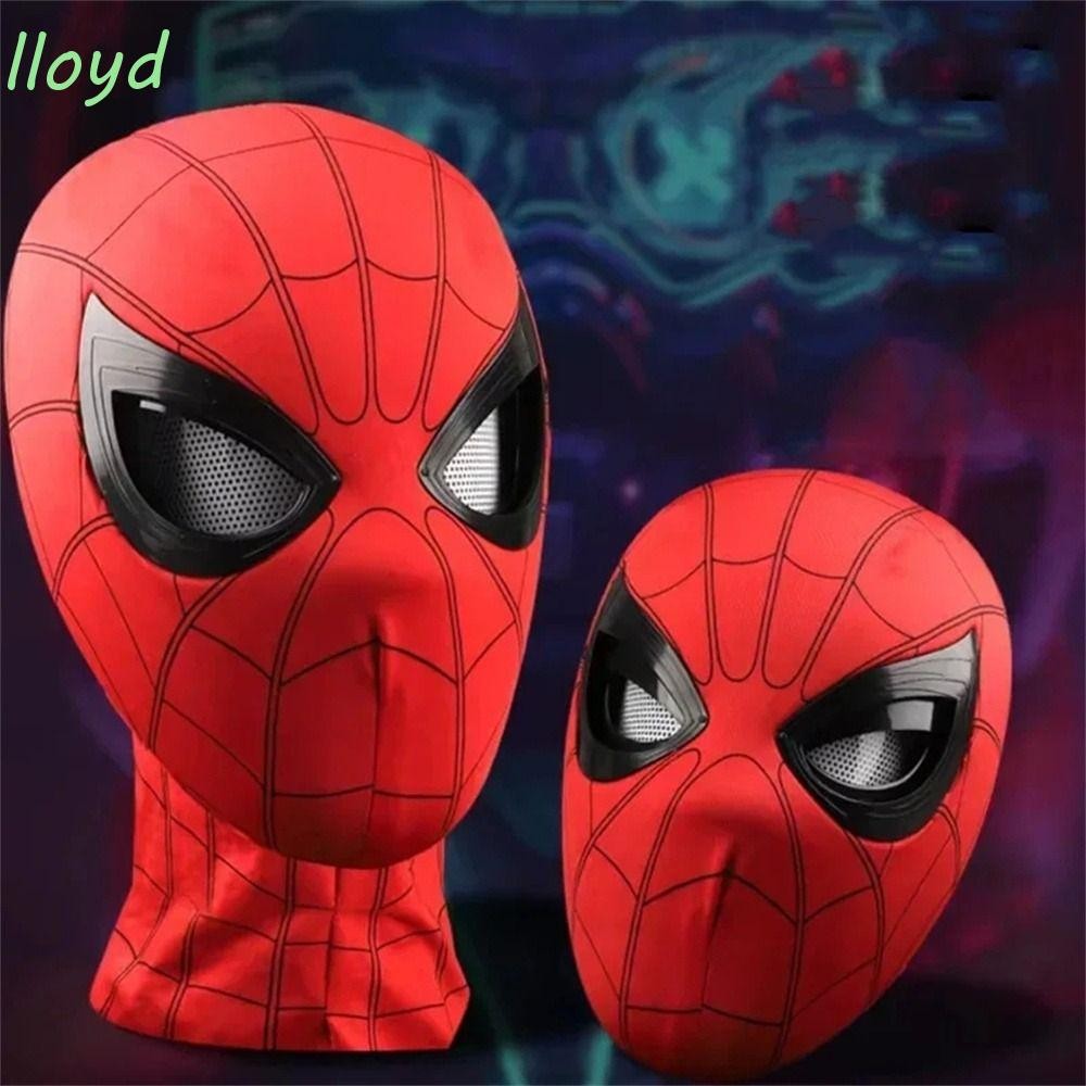 Lloyd หน้ากากสไปเดอร์แมน, ตา Movable Chin Control Spider-man หมวก, คอสเ ...