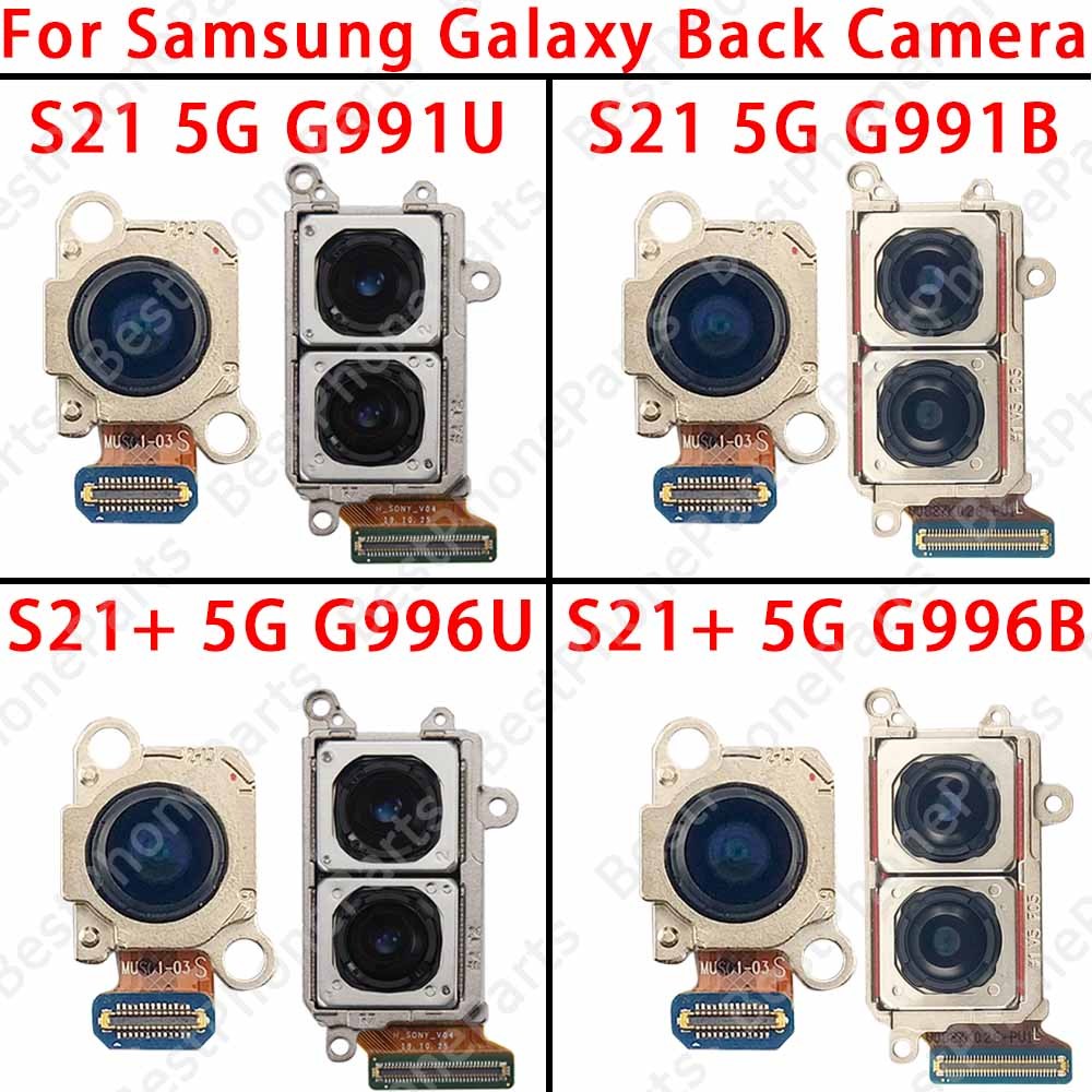กล้องด้านหลังต้นฉบับสําหรับ Samsung Galaxy S21 S21+ 5G G991U G991B ...