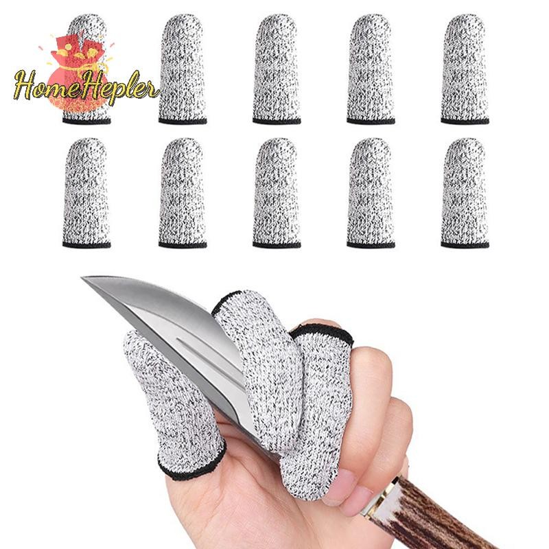 Homehepler 10pcs ตัดนิ้ว Cots Finger Sleeve Protectors Reusable Finger ...