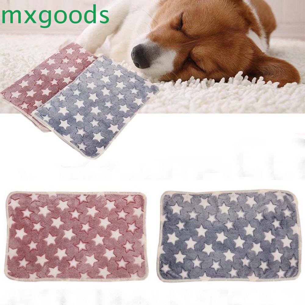 Mxgoods แผ่นเบาะรองนั่ง แบบนิ่ม พิมพ์ลายดาว ขนาด 60*40 ซม. สําหรับสัตว์เลี้ยง | Shopee Thailand