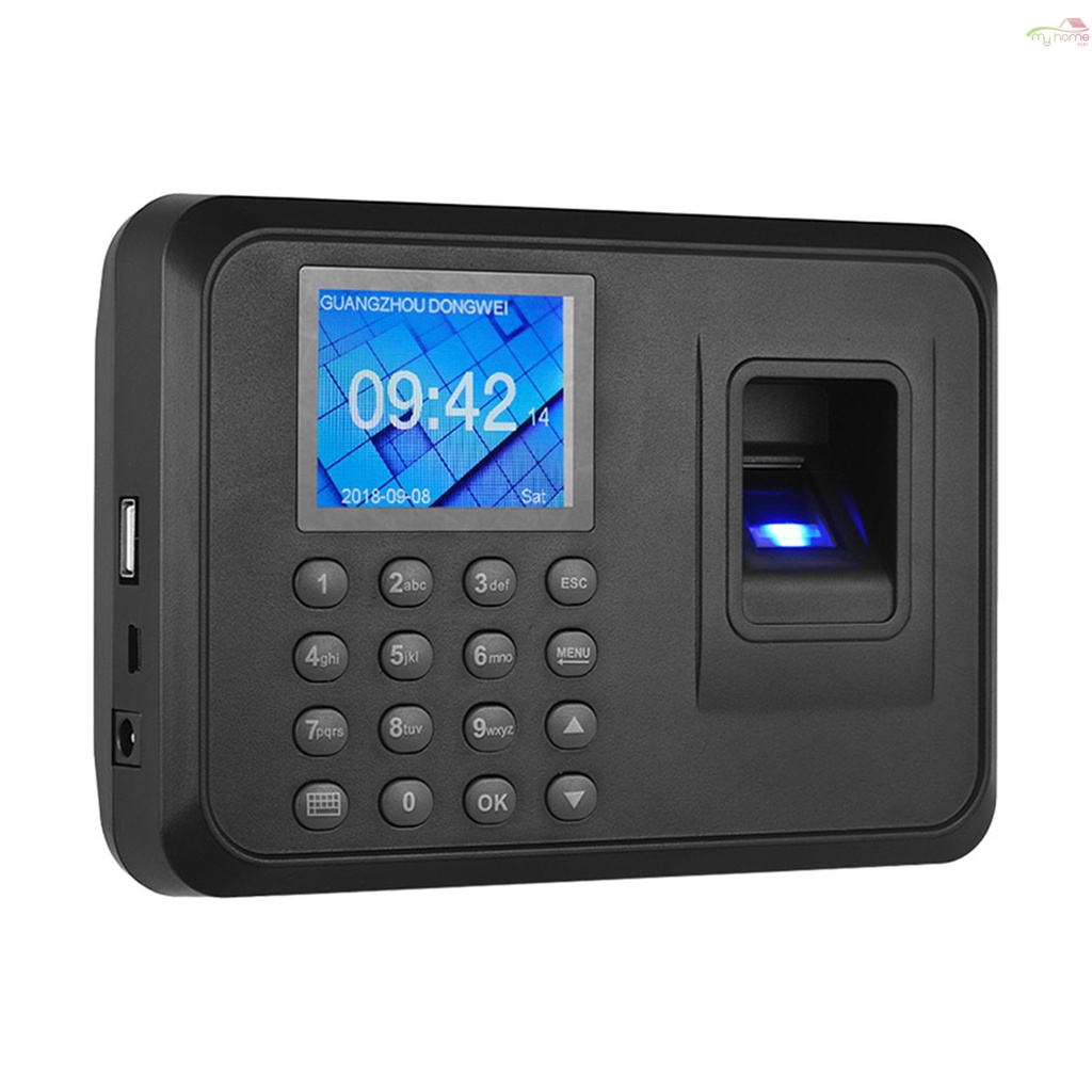 Employee Checking-in Recorder Attendance Machine Biometric Fingerprint ...