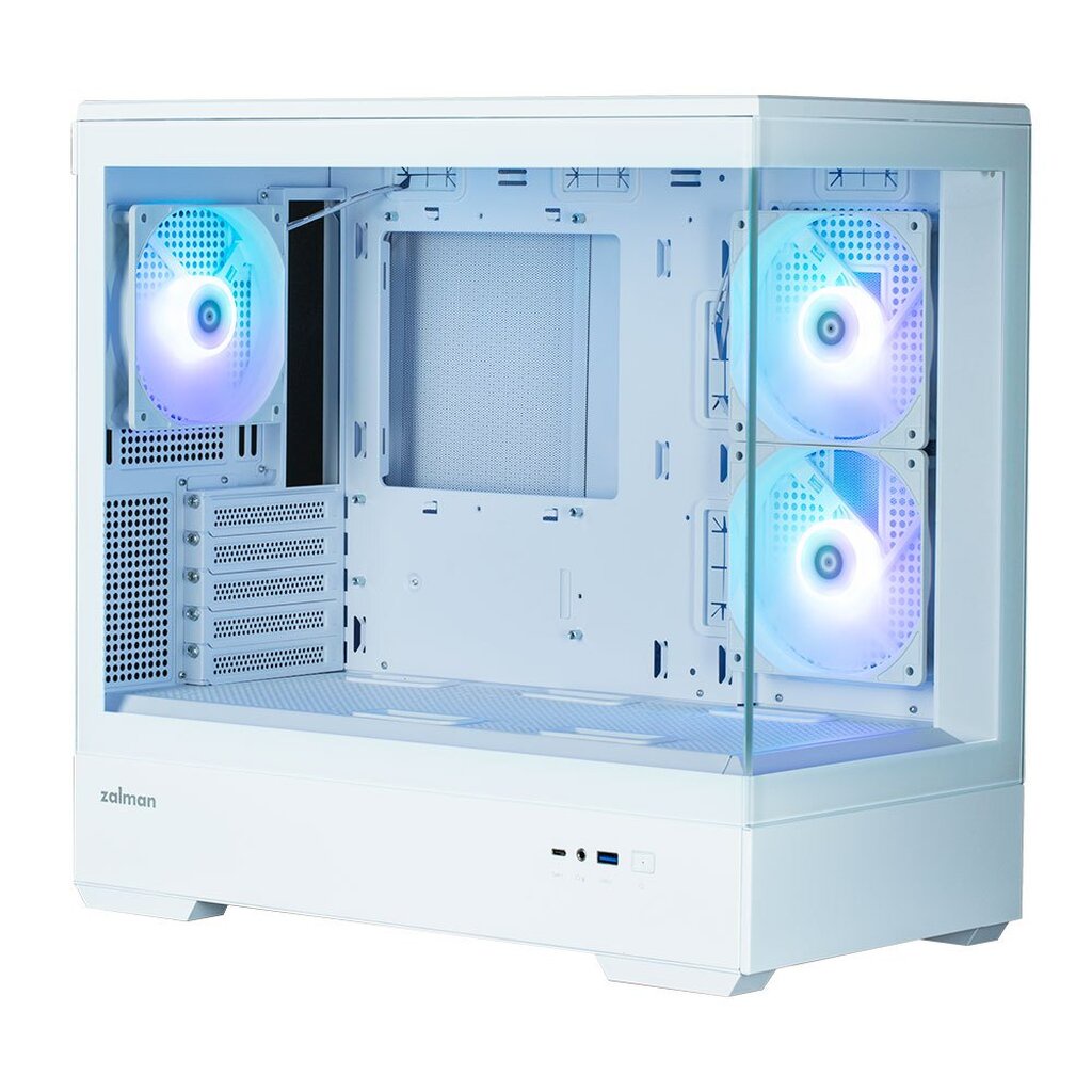 ZALMAN P30 V2 White ARGB Micro-ATX Support Mini-Tower Case | Shopee ...