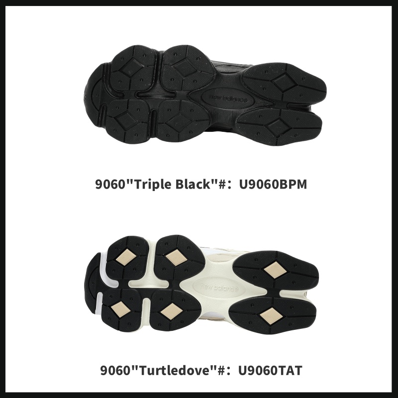 New Balance 9060 "Triple Black" U9060BPM "Turtledove" U9060TAT รองเท้า ...