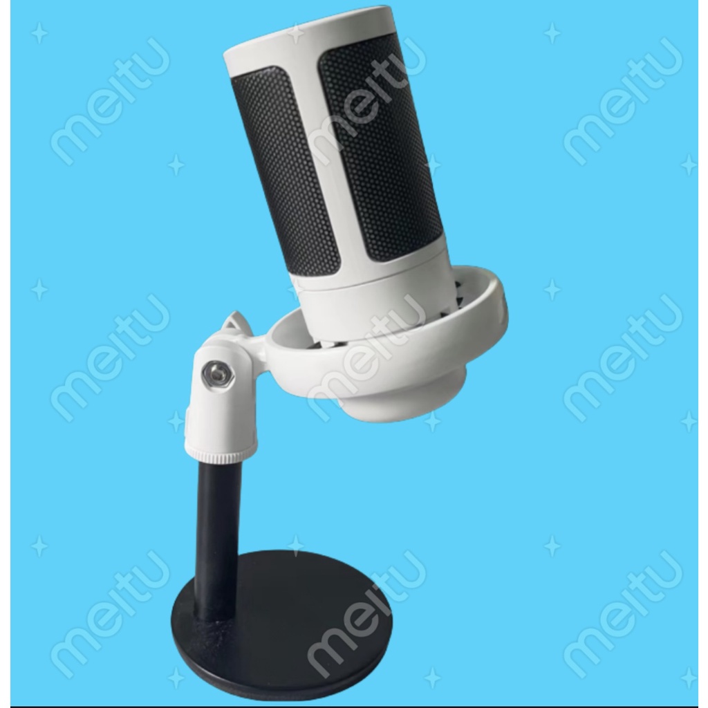 MICROPHONE USB ไมโครโฟนตั้งโต๊ะ ไมค์เกมมิ่ง ไมค์ร้อง ME6S ไมค์มีสาย ...