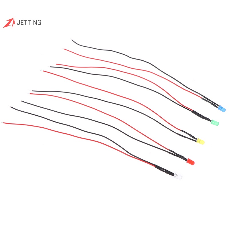 Jtth สายไฟ LED 12V 5 มม. 20 ซม. ความสว่างสูง 5 ชิ้น Jtt | Shopee Thailand