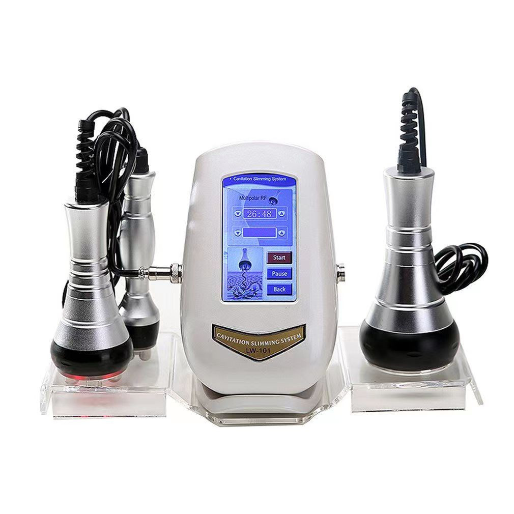 40k Four-in-One Ultrasonic Beauty Instrument RF Facial Body Multi ...