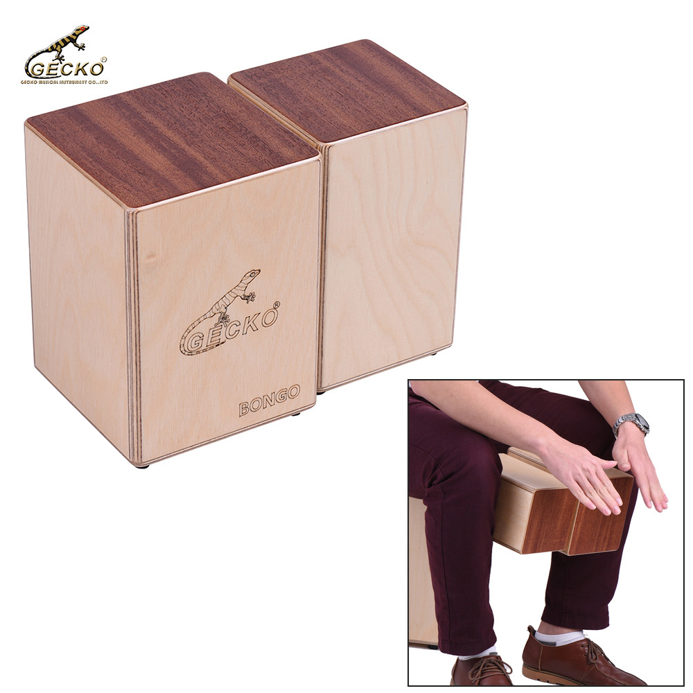 [effectmusic] Gecko Double Mini Cajons Box Drum Hand Drums Birch Wood ...