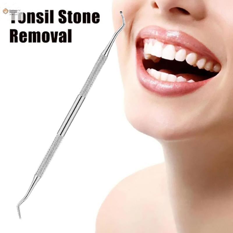 Cod 1 ชิ้น Tonsil Stone Removal Ear Wax Remover เครื่องมือสแตนเลส ...