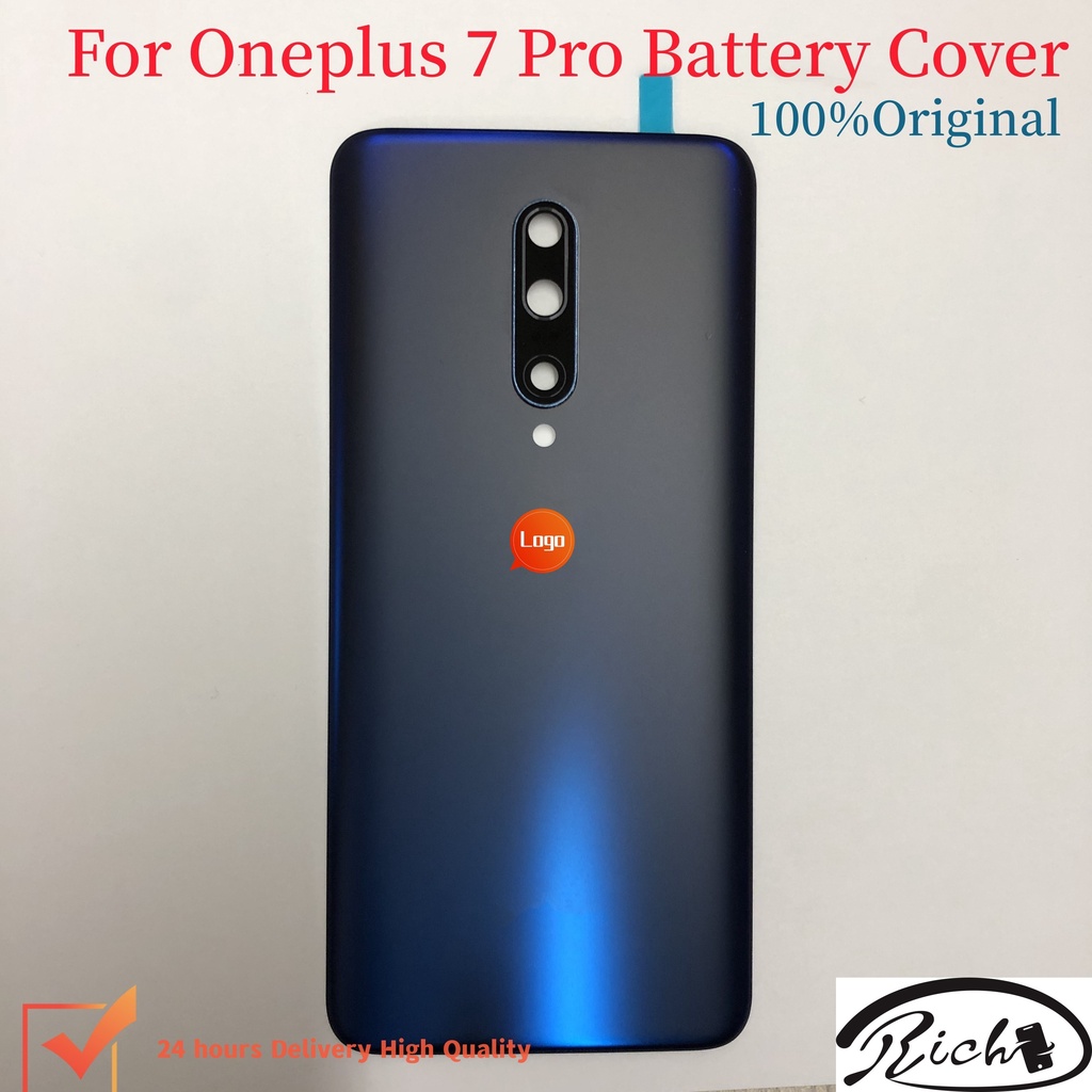 ฝาครอบแบตเตอรี่ด้านหลัง แบบกระจก สําหรับ One Plus 7 Pro OnePlus 7 Pro ...