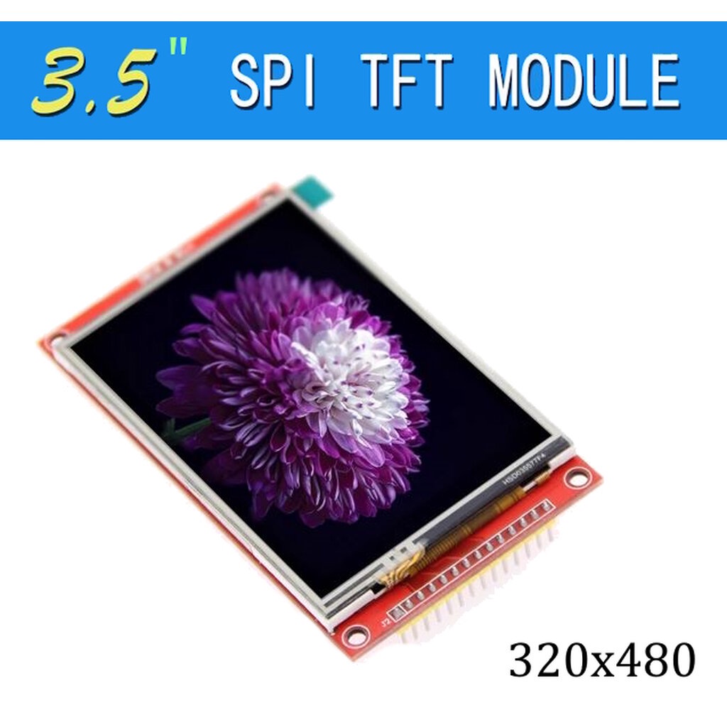 3.5 Inch TFT LCD Module With Touch ILI9488 Driver 320X480 SPI Serial ...