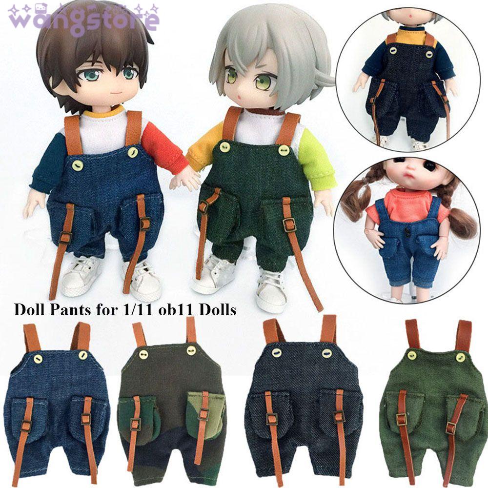 Wang กางเกงขายาวลําลอง 5 สไตล์ สําหรับตุ๊กตา 1/12 bjd ob11 obitsu11 | Shopee Thailand