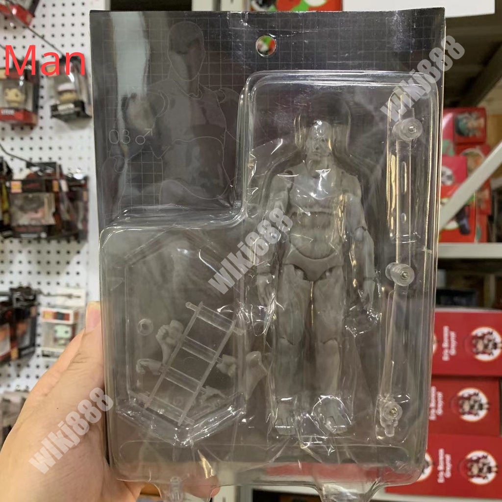 Shf โมเดลฟิกเกอร์ Body Kun Body Chan SHFiguarts Figma archetype สีดํา ...