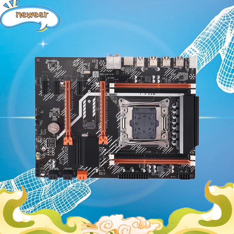 เมนบอร์ดเซิร์ฟเวอร์ X99T 2011-3 ECC พร้อมเมนบอร์ด DDR3 X99 E5 2666V3 2678V3V4 neweer | Shopee ...